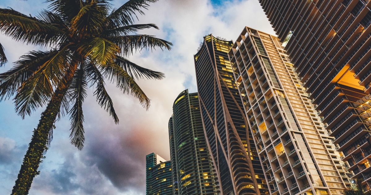 Moon Over Downtown Miami - The Getaway